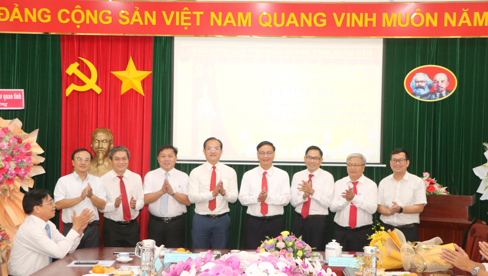 Thành lập Chi bộ cơ sở Ban Quản lý Dự án ngành Nông nghiệp và Phát triển nông thôn tỉnh